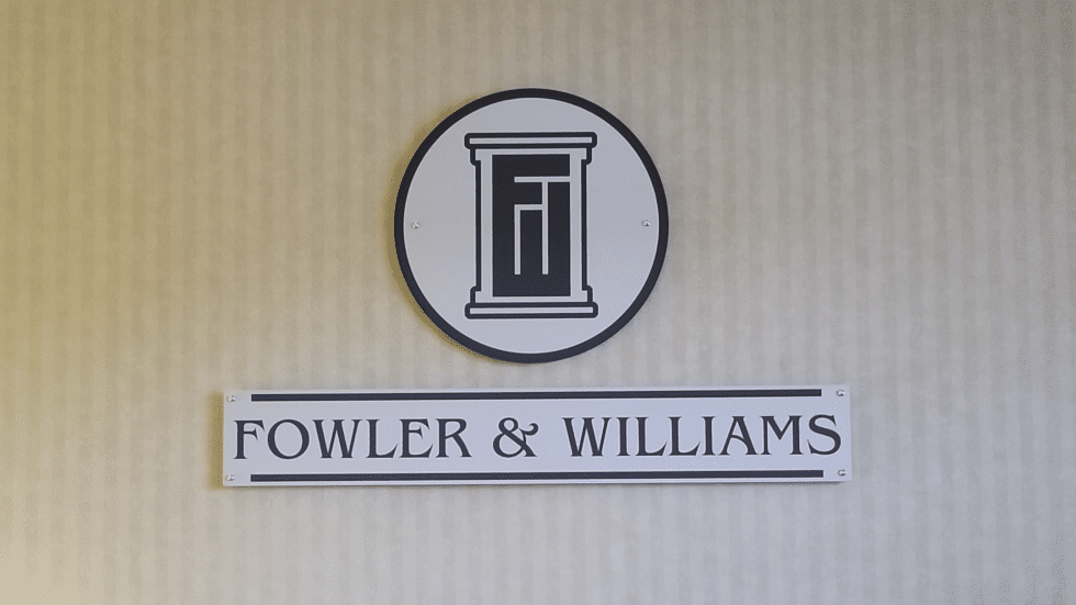 Fowler & Williams - Building Signage | Fusion Marketing